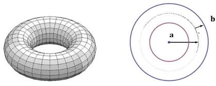 Solved Compute the surface area of a ring torus (donut | Chegg.com