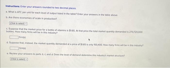 Solved Assume that the most efficient production technology | Chegg.com