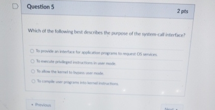 Solved Question 52 ﻿ptsWhich of the following best describes | Chegg.com