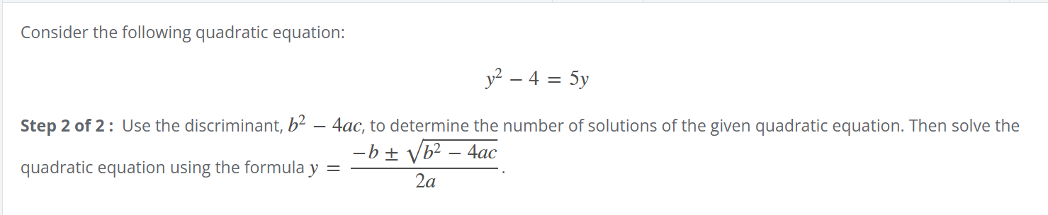 Solved Consider the following quadratic | Chegg.com