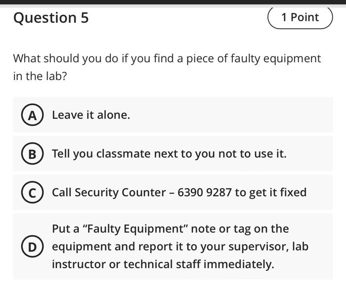 Solved In an event of an emergency in the School of | Chegg.com