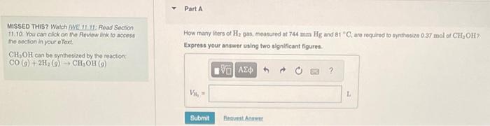 Solved MiSSEO THIS? Watch AWE in it: Road Section 11. 1a You | Chegg.com