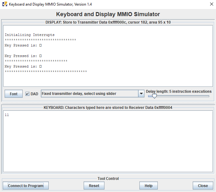 Solved Part 3: InterruptsYou must now use interrupts to | Chegg.com