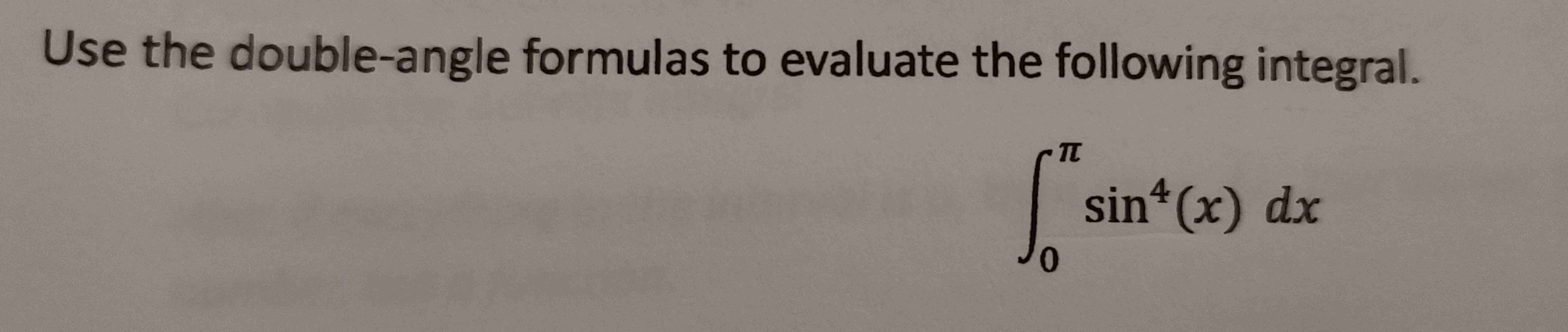 Solved Use the double-angle formulas to evaluate the | Chegg.com