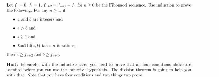 Solved Problem 4. [20 points] Define Euclid's GCD algorithm | Chegg.com
