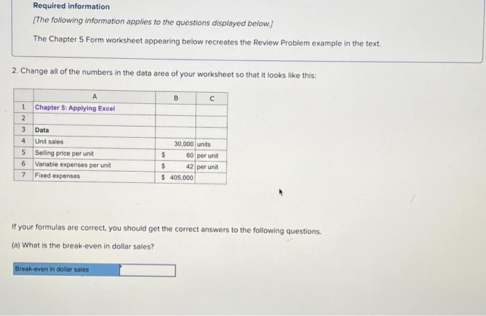Solved Required information [The following information | Chegg.com