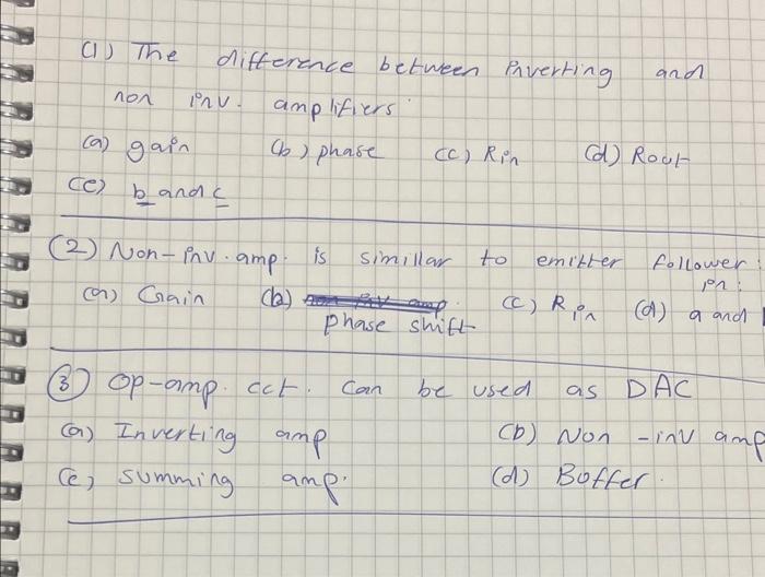 [Solved]: the most correct answer (1) The difference between