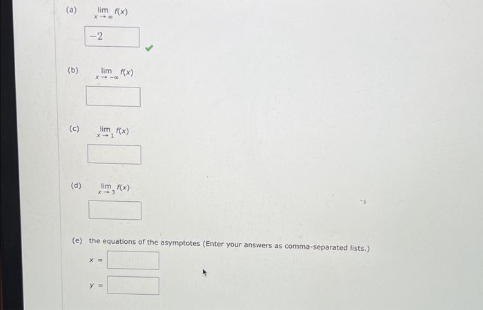 Solved For the function f whose graph is given, state the | Chegg.com