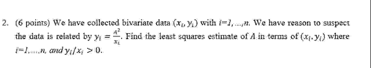 Solved (4 ﻿points) ﻿Let x1,dots,xn ﻿be a random sample from | Chegg.com