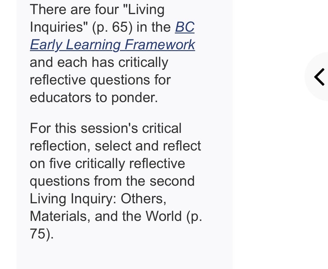 There are four "LivingInquiries" (p. 65) ﻿in the | Chegg.com