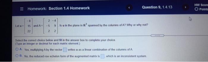 Solved Homework Section 1 4 Homework Question 10 1 4 14