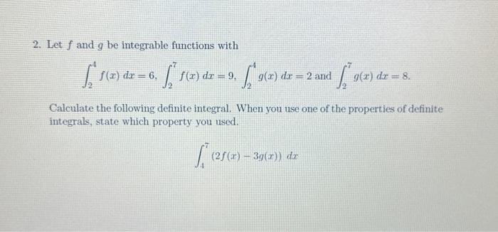 Solved 1. Graph the integrand and then use known area | Chegg.com