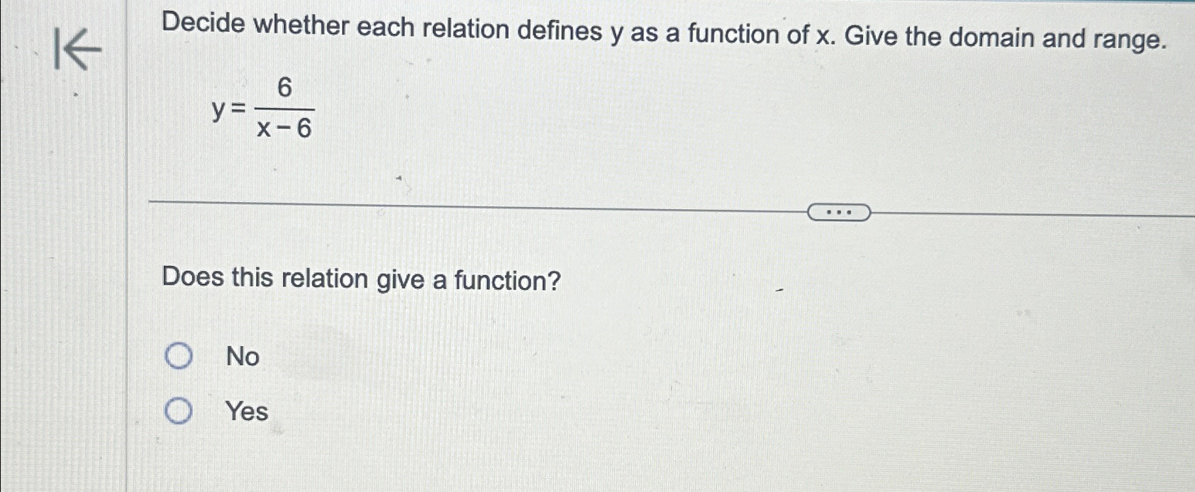 Solved Decide whether each relation defines y ﻿as a function | Chegg.com