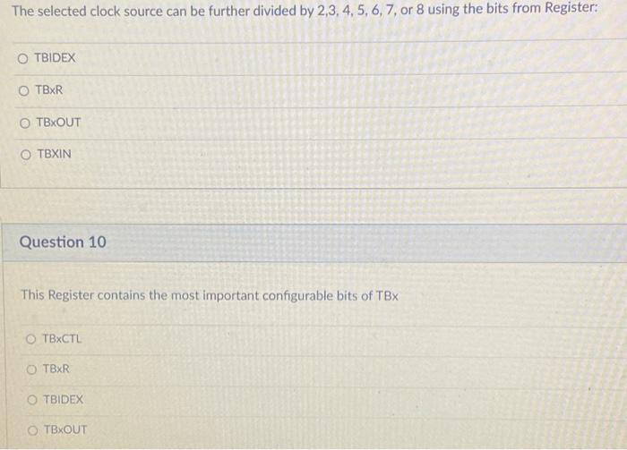 Solved The 16-bit timer/counter register each rising edge of | Chegg.com