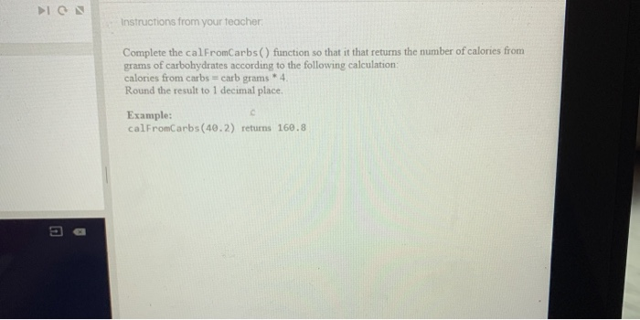 Solved ION Instructions from your teacher Complete the | Chegg.com