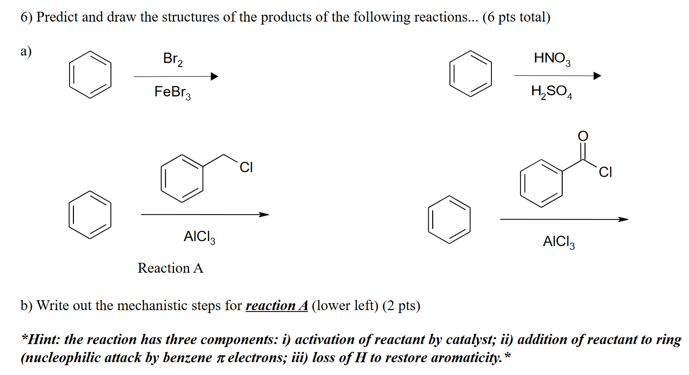 Solved Predict and draw the structures of the products of | Chegg.com
