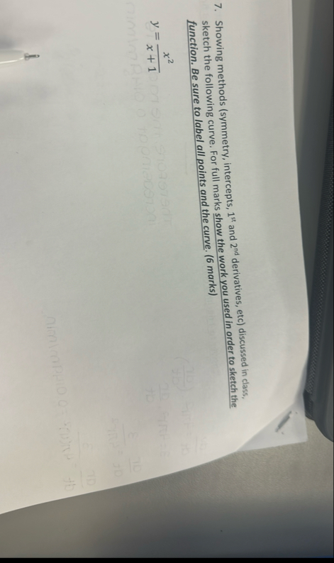 Solved Showing methods (symmetry, ﻿intercepts, 1st ﻿and | Chegg.com