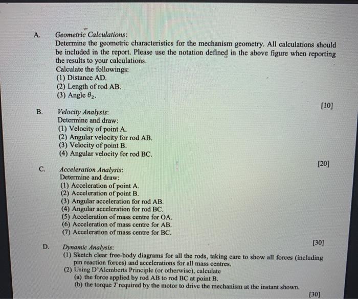 Aim: To conduct a full kinematic analysis and | Chegg.com
