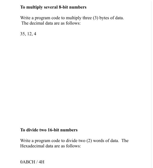 Solved Using Debug Software Development to add, subtract, | Chegg.com