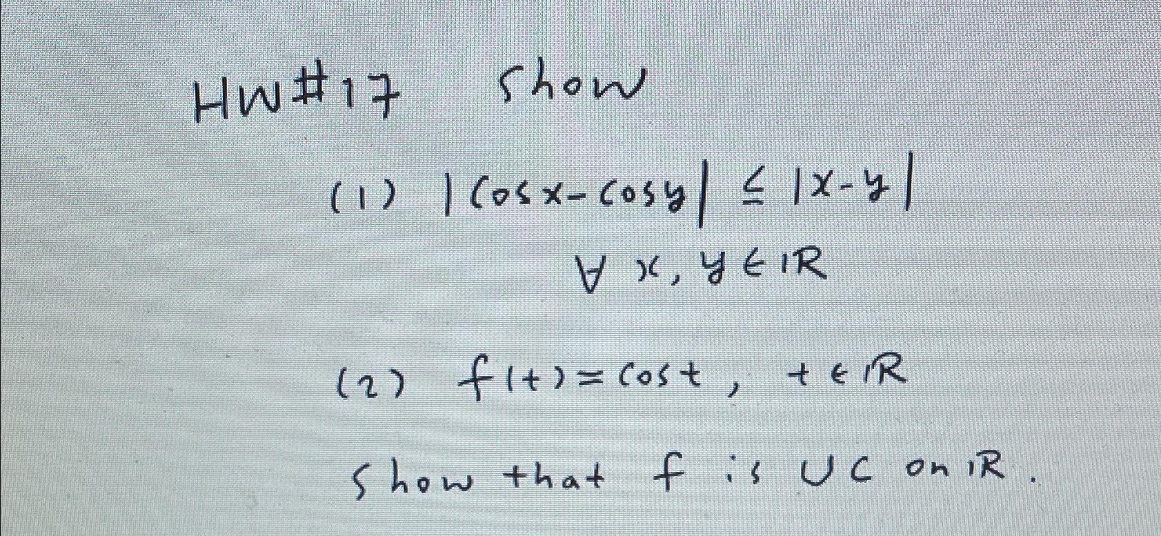 Solved Hw#17 | Chegg.com