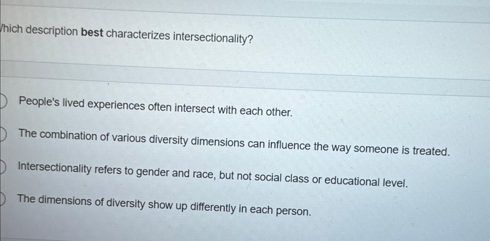 Solved /hich description best characterizes | Chegg.com Solved /hich description best characterizes | Chegg.com