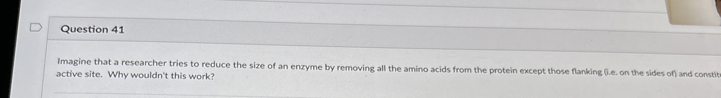 Solved Question 41Imagine that a researcher tries to reduce | Chegg.com