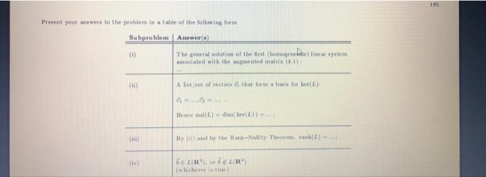 Solved 1. (Linear Maps: Kernels, Ranges, Rank-Nullily | Chegg.com