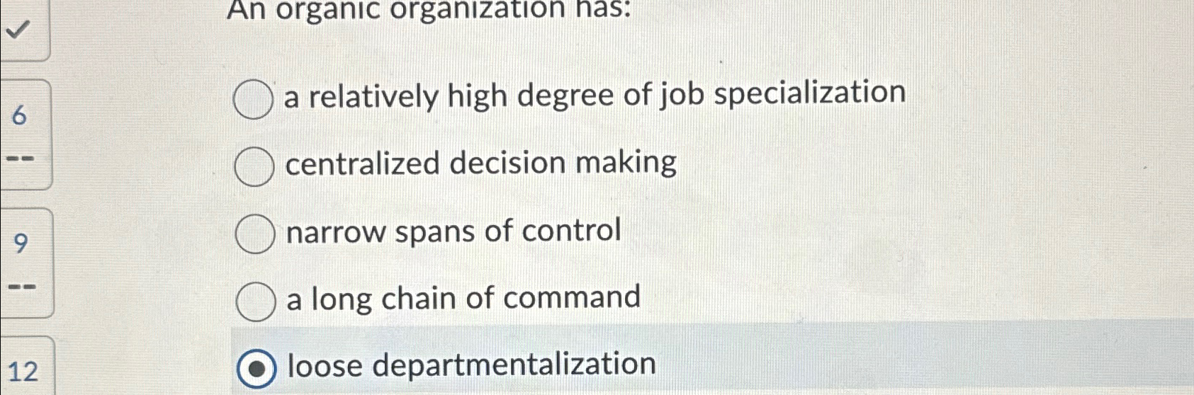 Solved An organic organızation nas:a relatively high degree | Chegg.com