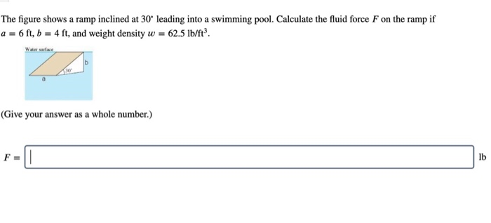 Solved The figure shows a ramp inclined at 30' leading into | Chegg.com