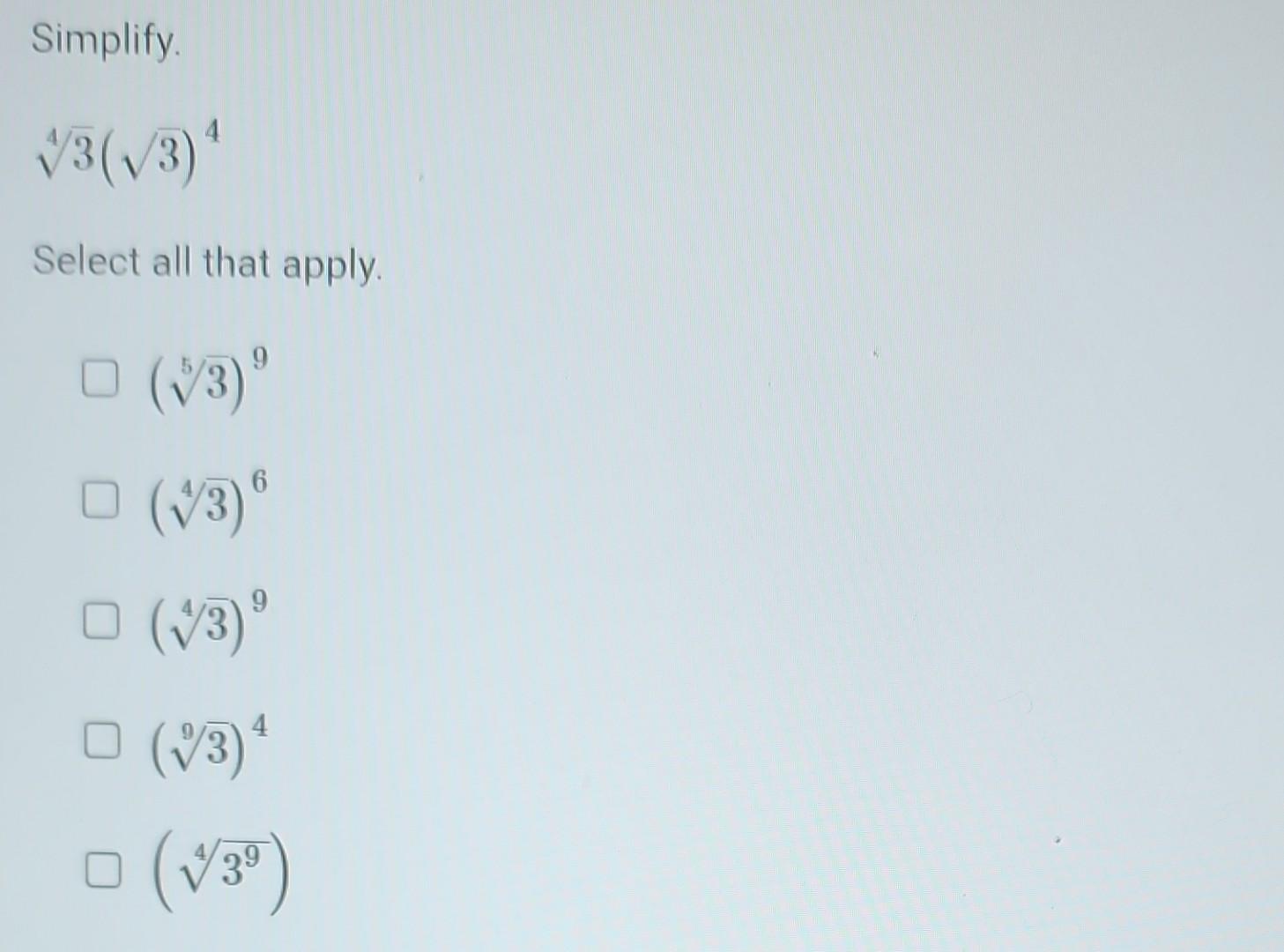 Solved Identify All Real Fourth Roots Of 256 No Real Chegg