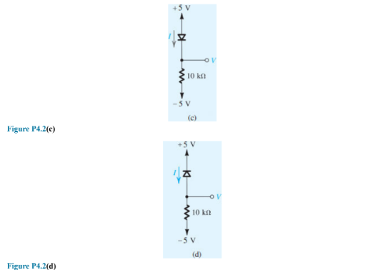Solved For the circuits shown in Fig. P4.2, ﻿using the | Chegg.com