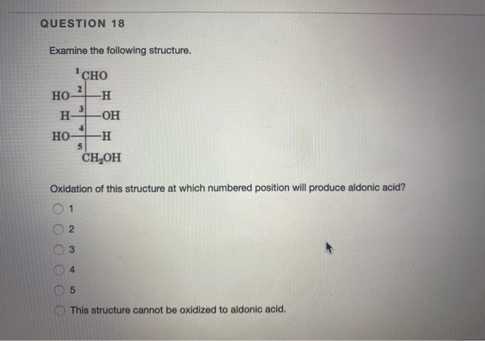 Solved oxidation of this structure at which numbered | Chegg.com