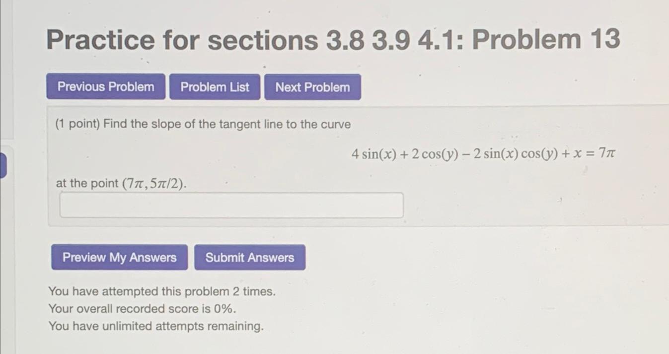Solved Practice for sections 3.8 3.9 4.1: Problem 13(1 | Chegg.com