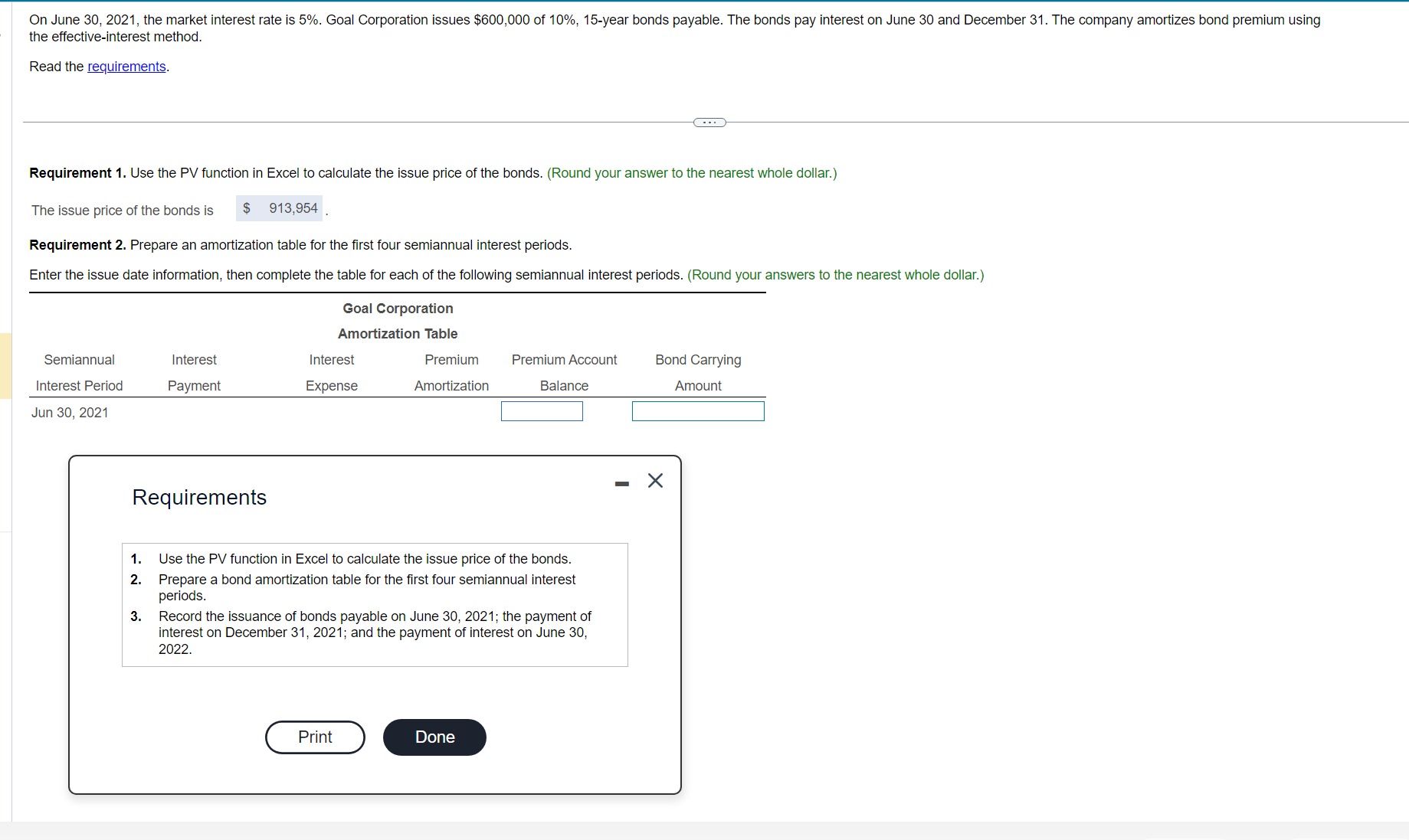Solved the effective-interest method.Read the | Chegg.com