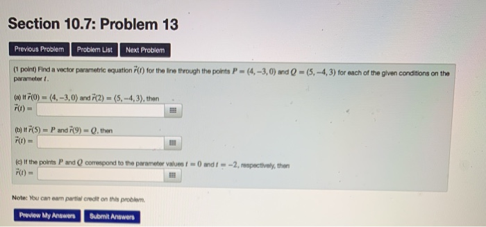 Solved Section 10.7: Problem 13 Previous Problem Probler | Chegg.com