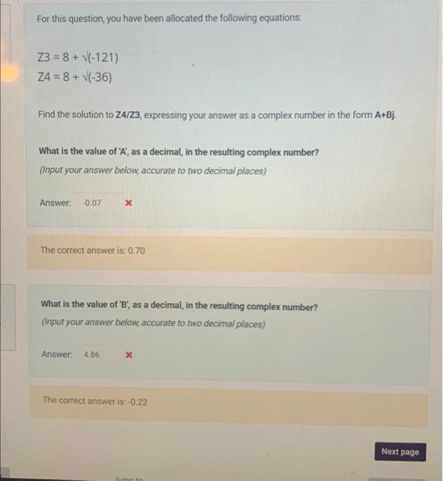 Solved For this question, you have been allocated the | Chegg.com
