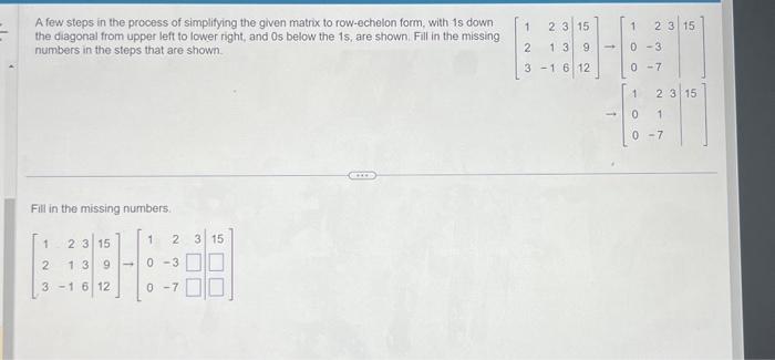 Solved A few steps in the process of simplifying the given | Chegg.com