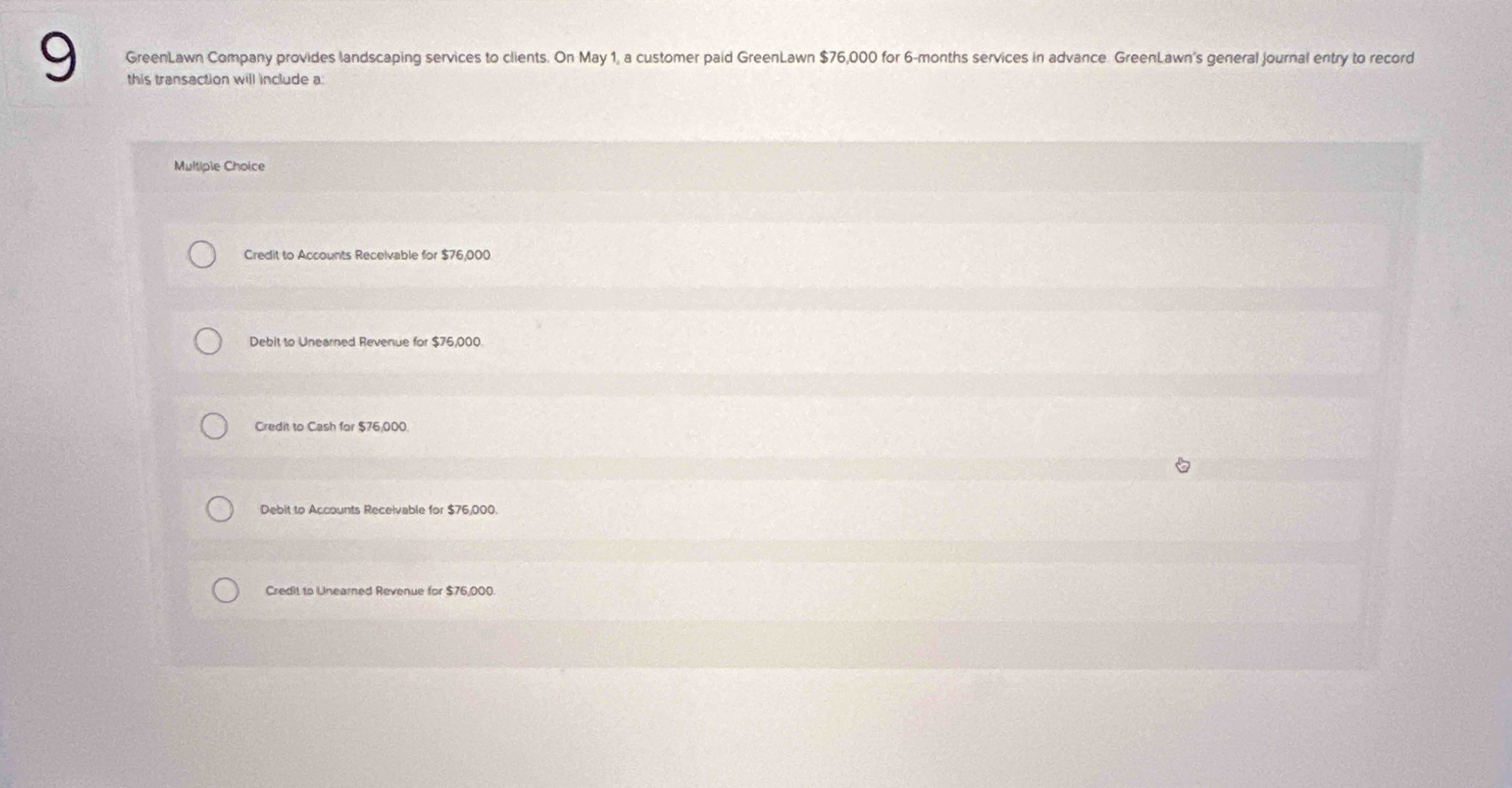 Solved this transaction will include a:Multiple ChoiceCredit | Chegg.com