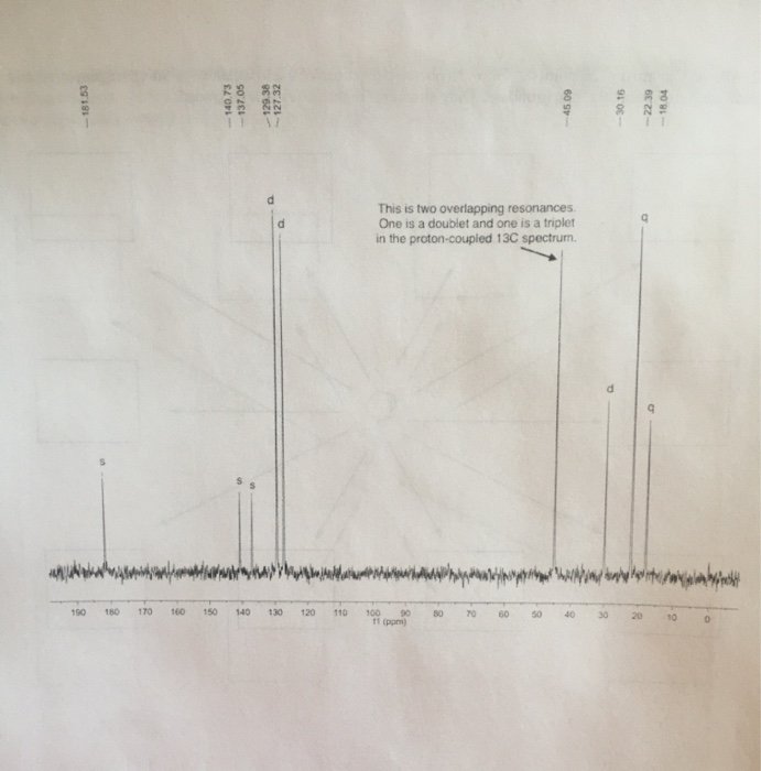 Solved The given NMR spectra has molecule formula C13H18O2. | Chegg.com