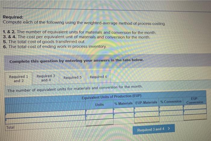 Solved Check my work Exercise 20-20 Weighted average: | Chegg.com