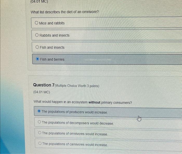 Solved Question 8(Multiple Choice Worth 3 points) (04 01MC) | Chegg.com