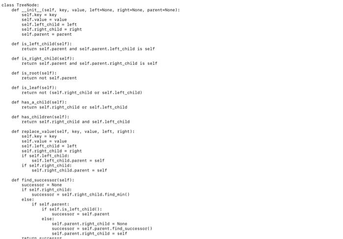 Solved They are python functions that traverse through a | Chegg.com
