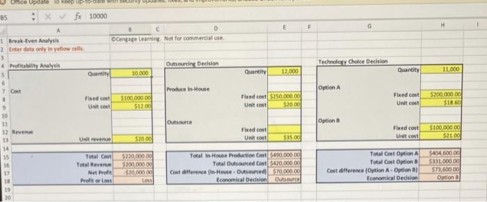 Solved Spreadsheet Samoset Fans, Inc. manufacturers its fan | Chegg.com