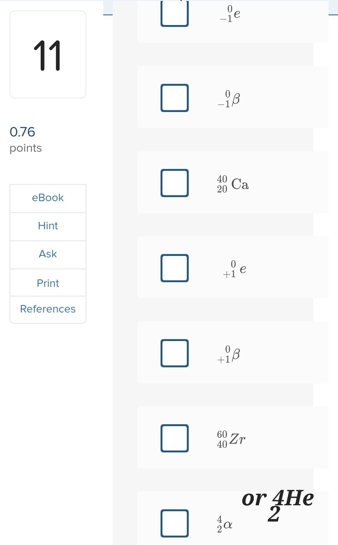 Solved 7 Complete The Following Nuclear Equation And 
