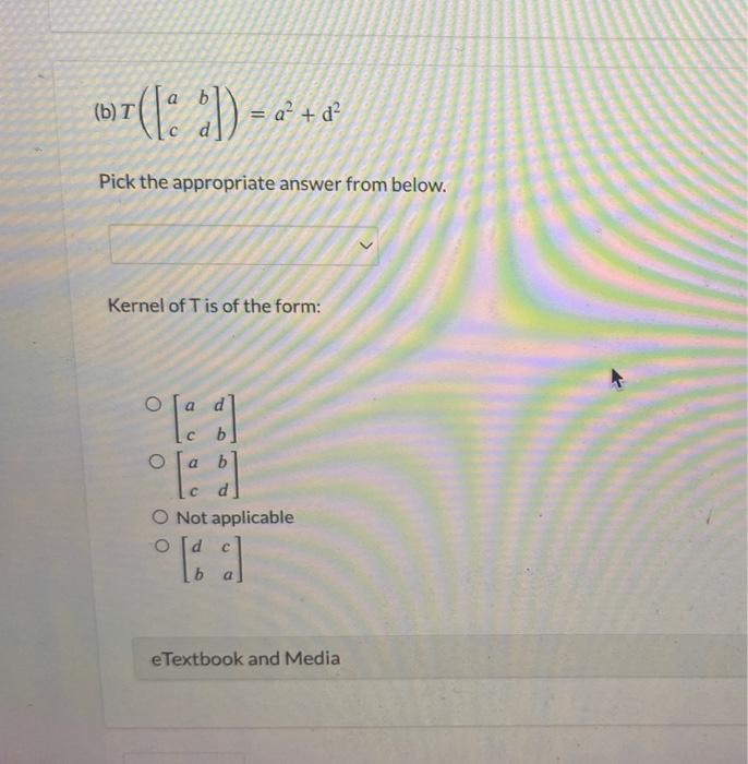 Solved Determine whether the mapping T is a linear | Chegg.com