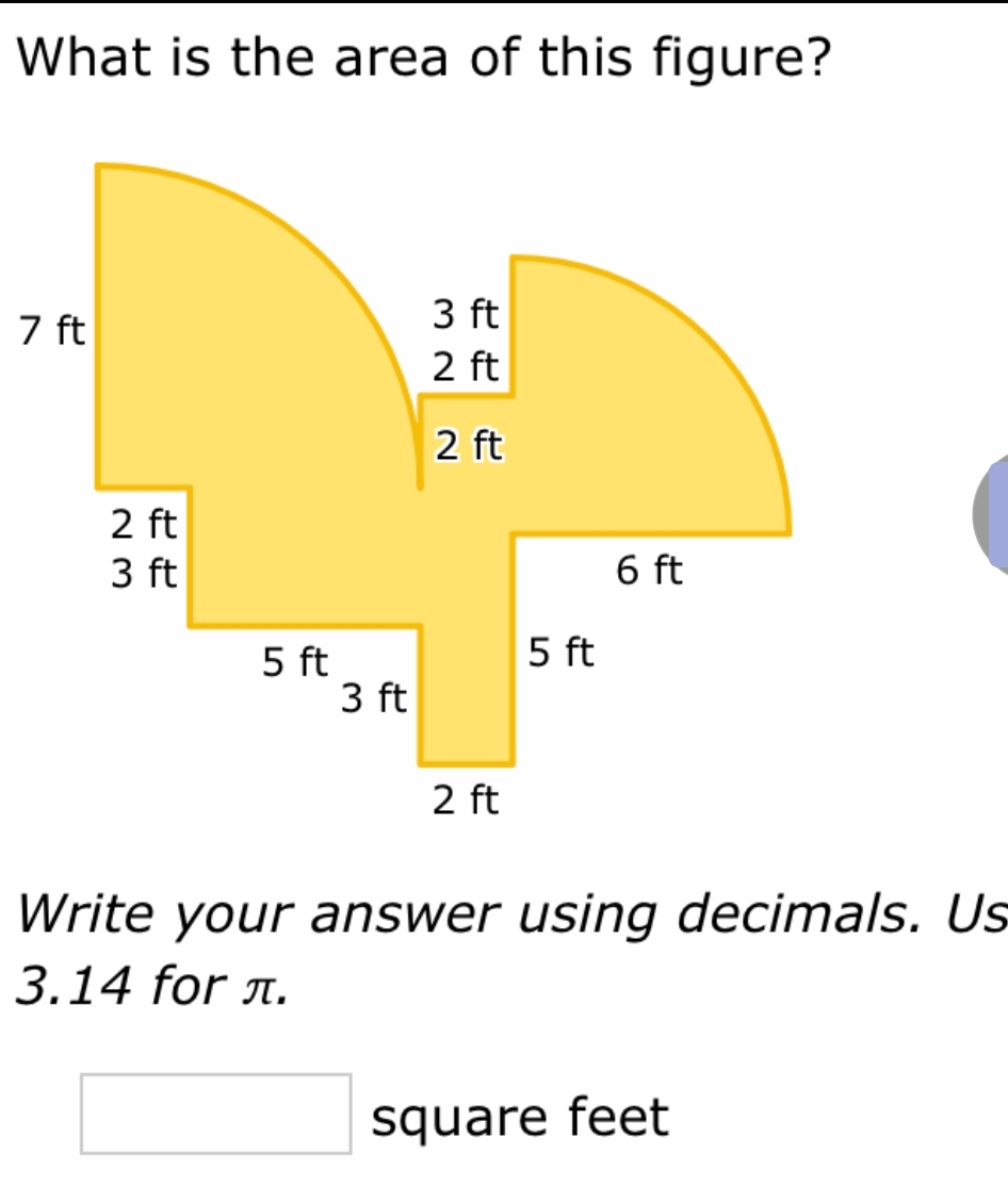 Solved What is the area of this figure?Write your answer | Chegg.com