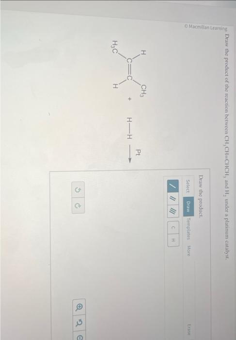 Solved Draw the product of the reaction between CH3CH=CHCH3 | Chegg.com