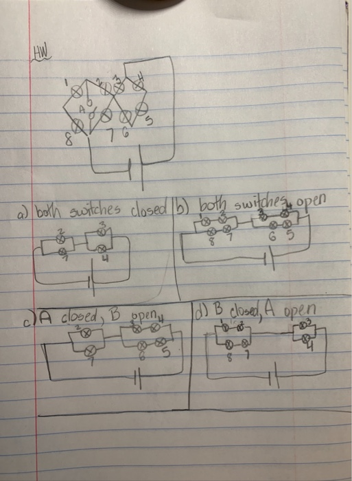 Solved A double diamond circuit that needs to be redrawn | Chegg.com