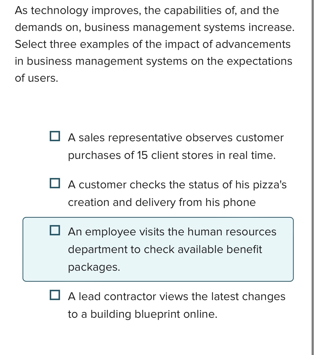 Solved As technology improves, the capabilities of, ﻿and | Chegg.com