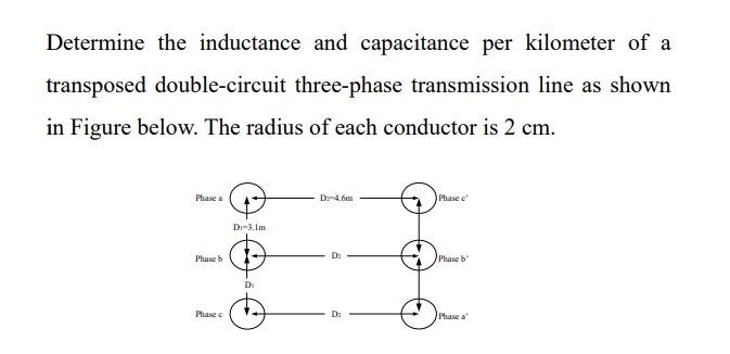 Solved Determine the inductance and capacitance per | Chegg.com